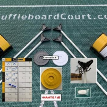 Planet Shuffleboard - Plastic Shuffleboard Court