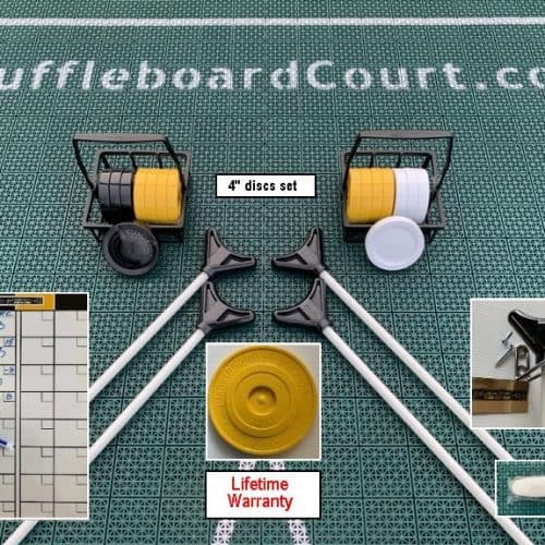 Planet Shuffleboard - Plastic Shuffleboard Court