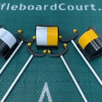 Planet Shuffleboard - Plastic Shuffleboard Court